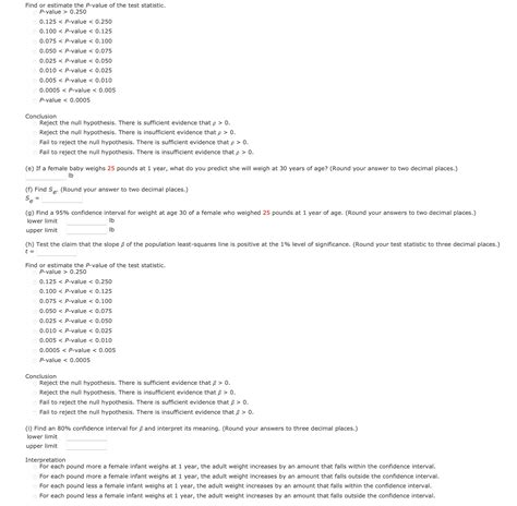 c find the sample correlation coefficient r and the