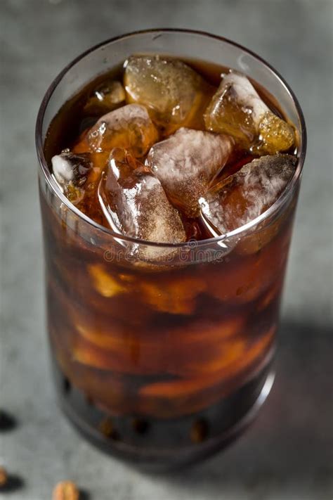 Cold Refreshing Iced Cold Brew Coffee Stock Image Image Of Brewed