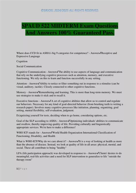 Spaud 522 Midterm Exam Questions And Answers 100 Guaranteed Pass Spaud 522 Stuvia Us