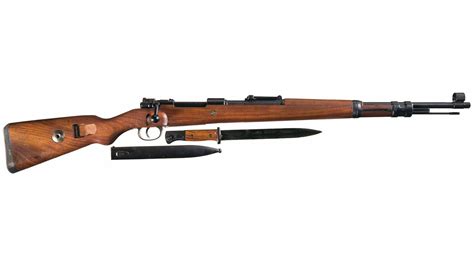 Excellent Portuguese Contract Mauser K98k Rifle With Bayonet Barnebys