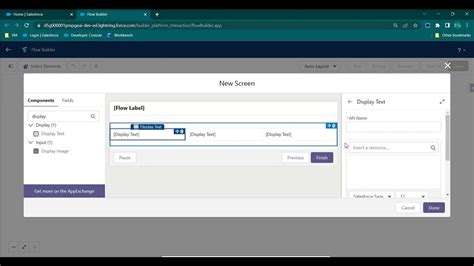 Display Section With Multiple Columns In Screen Flow Insalesforce