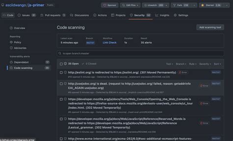 textlintとgithubのcode scanningを組み合わせてリンク切れをチェックする web scratch