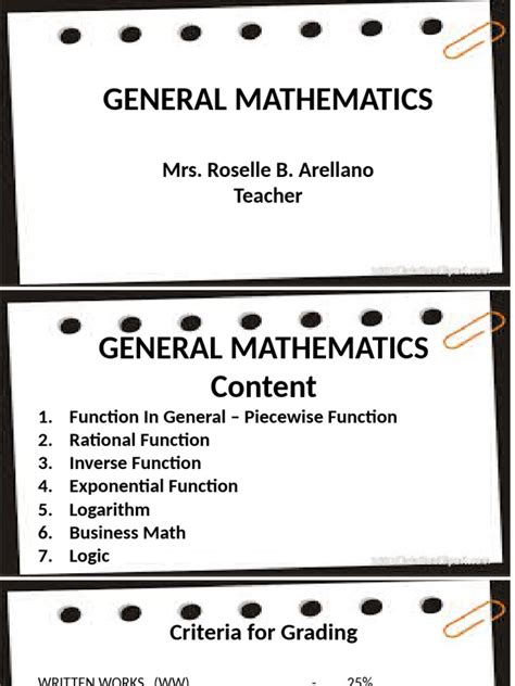 Lesson 1a Basic Concept Of Function Pdf Function Mathematics