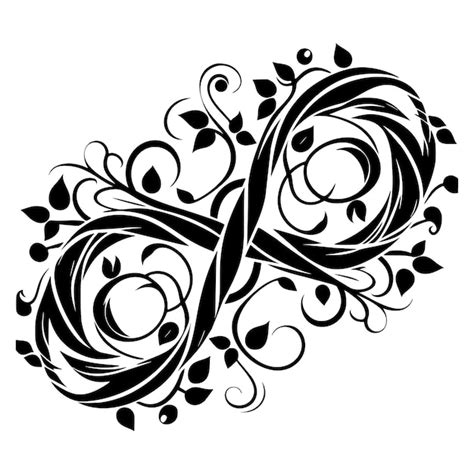 Premium Vector Intricate Infinity Symbol