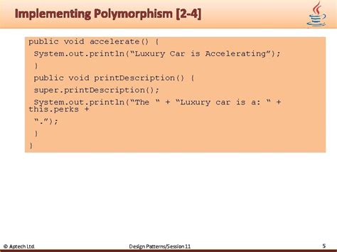 Objectoriented Programming In Java Session 11 Design Patterns