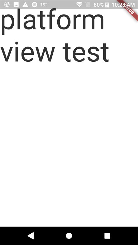 Android PlatformView With Transparent Background On Native Side Produces Wrong View Issue