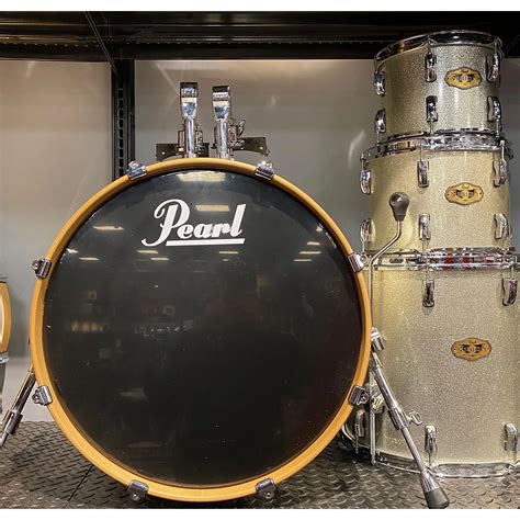 Used Pearl Vision Drum Kit Gold Sparkle Musicians Friend