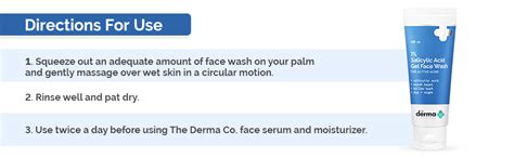 Buy The Derma Co 1 Salicylic Acid Gel Face Wash With Salicylic Acid