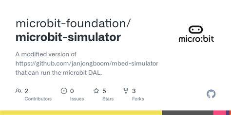 Github Microbit Foundation Microbit Simulator A Modified Version Of Https Github