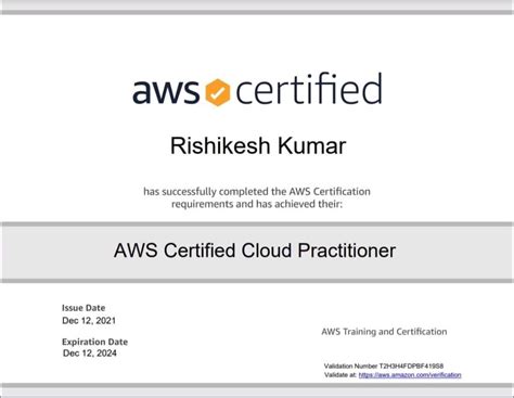 rishikesh kumar on linkedin i have cleared my first aws certification