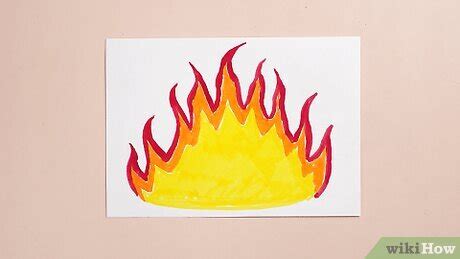 How To Draw Flames Steps With Pictures WikiHow