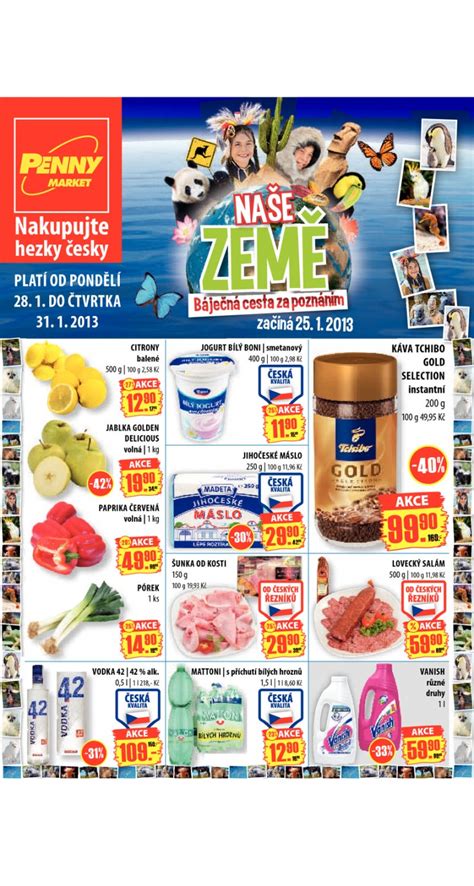 Akční Leták Penny Aktuální Nabídka Od 28 1 2013 28 1 2013 31 1 2013