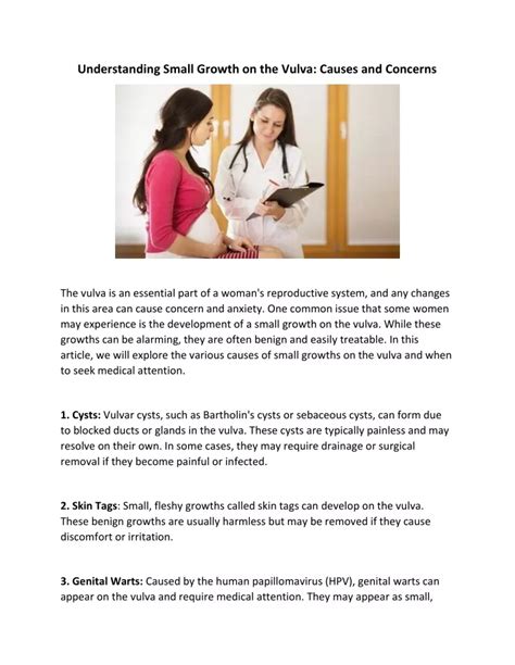 Ppt Understanding Small Growth On The Vulva Powerpoint Presentation Free Download Id