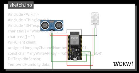 Ultra Sonicuhigh Wokwi Esp32 Stm32 Arduino Simulator