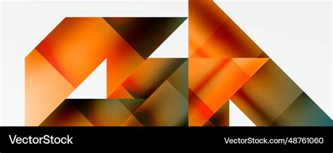 Captivating Abstraction Triangles Royalty Free Vector Image