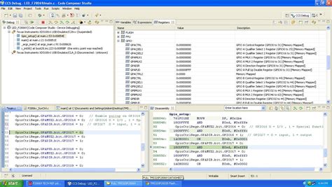 Tms320f28069 Not Able Write Registers C2000 Microcontrollers Forum
