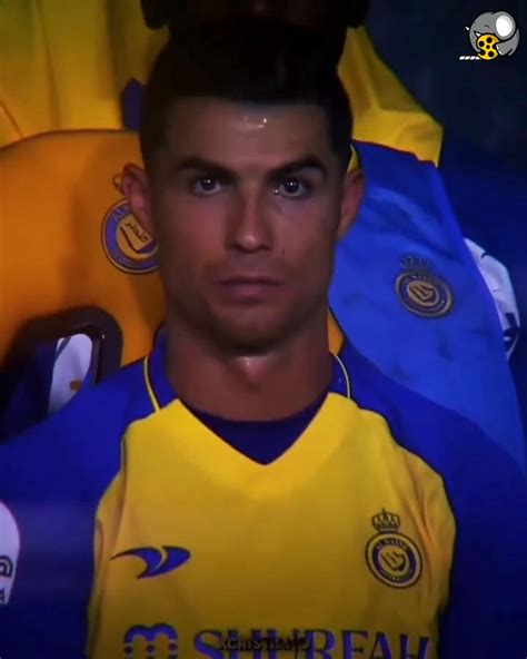 نشستن کریستین رونالدو روی نیمکت و فکر کردن به فیلو