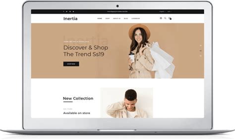Inertia An E Commerce Site For Clothes Myra Technolabs