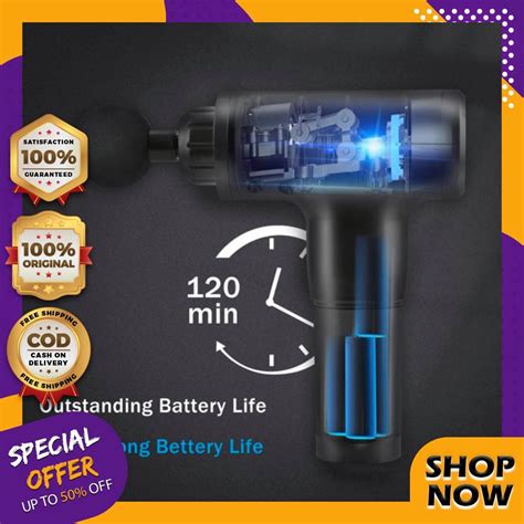 ♟best Promo Original Fascial Gun Hf 280 Vibration Muscle Massager With