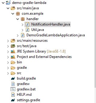 Java Aws Lambda With Spring Boot And Gradle Not Working Class Not