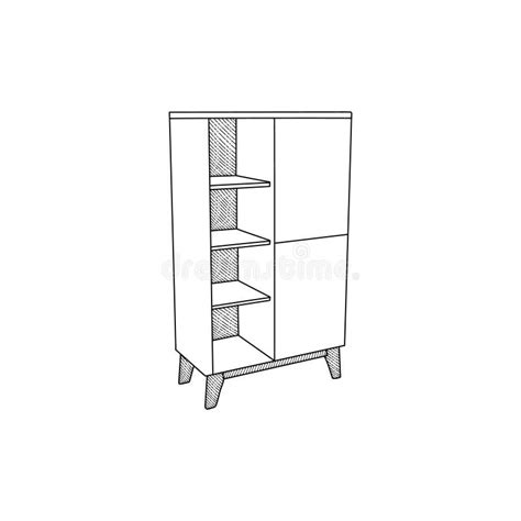 Bookshelf Line Simple Furniture Design Stock Vector Illustration Of Book Shop 283258066 Bookshelf Line Simple Furniture Design Stock Vector Illustration Of Book Shop 283258066