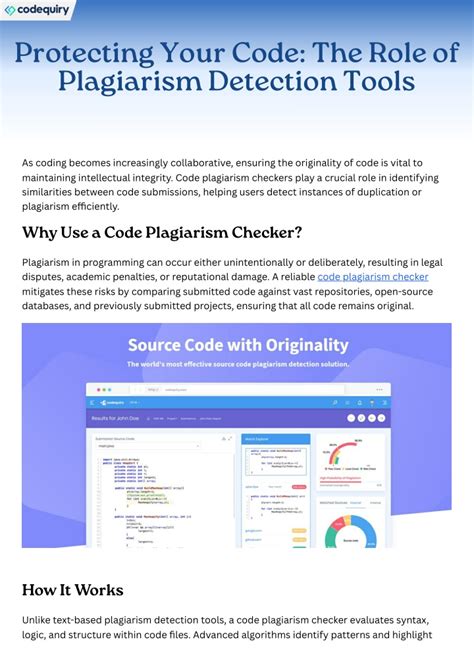 Ppt Protecting Your Code The Role Of Code Plagiarism Checkers In