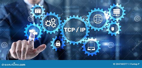 Red Ip Tcp Protocolo De Control De Transmisión 2021 Imagen De Archivo Imagen De Internet