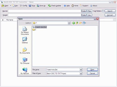 Screen Shot Batch Word To Text Converter Word To Txt Doc Docx To Txt Batch Converter