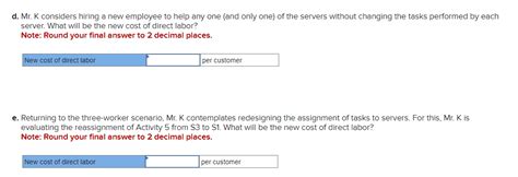 Solved A What Is The Labor Content B What Is The Average