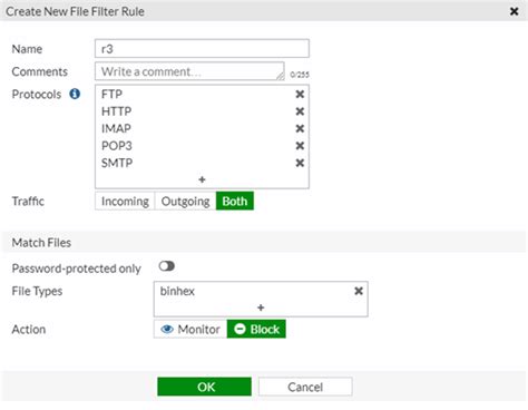 Technical Tip Configuring File Filter Standalone Fortinet Community