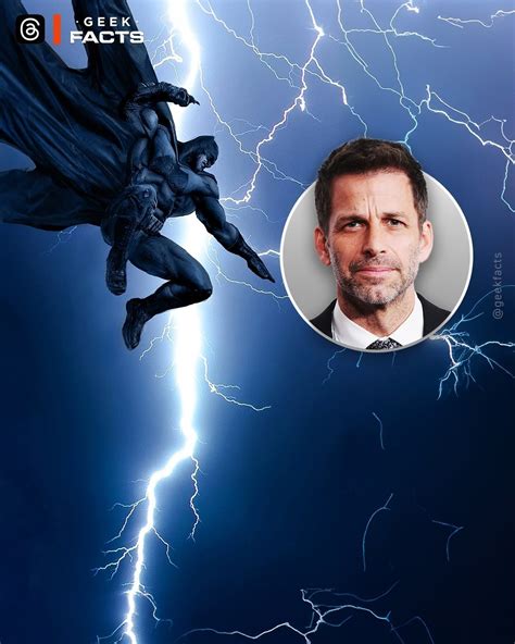 News Director Zack Snyder Says Dark Knight Returns Is The Last Comic