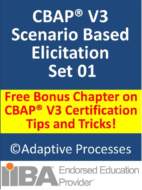 Sample Cbap Elicitation Scenario Based Questions Set 01 Download Free Pdf Business Analysis