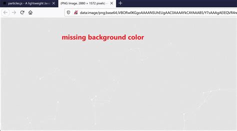 download current config json not working · issue 464 · vincentgarreau particles js · github
