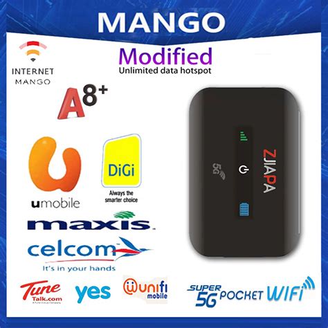 Modified 5g 4g 300mbps A8 Malay Unlimited Full Band Portable Wifi Mini Router 3600mah Battery