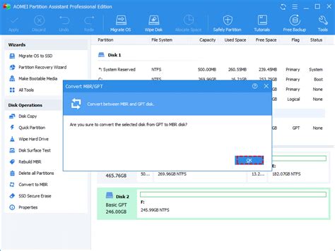 Methods To Fix The Selected Disk Is Of The GPT Partition Style