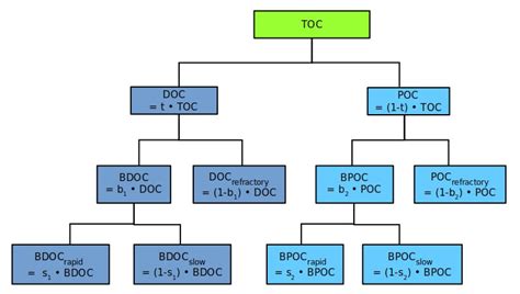 The Organic Carbon Partitioning Model Which Distributes The Total
