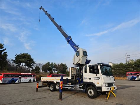 75톤카고크레인 현대 메가트럭 동양2217크레인 매매전문가들
