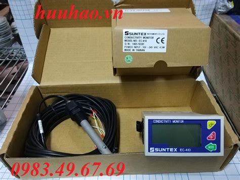 BỘ ĐO ĐỘ DẪN ĐIỆN EC ONLINE EC 410 SUNTEX