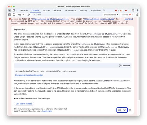 Understand Errors And Warnings Better With Console Insights Chrome