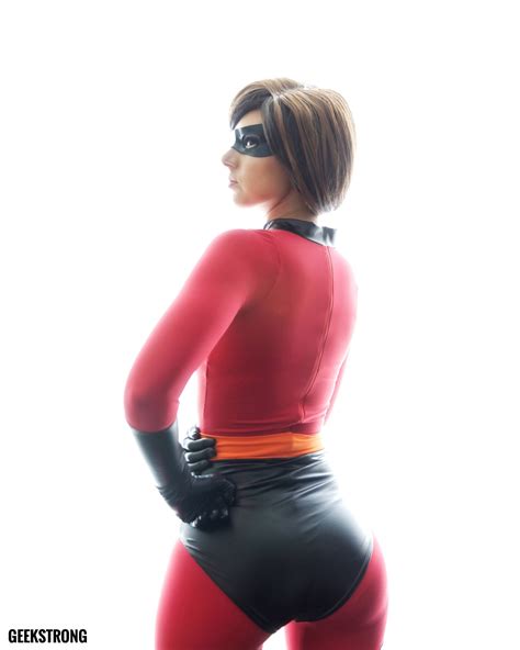 geekstrong﻿ 1 L Helen Parr Elastigirl Mrs Incredible Хэлен