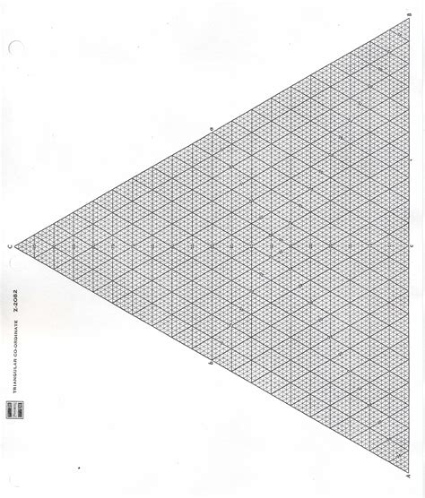 Blank Ternary Diagram