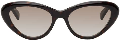 Gucci Gucci Tortoiseshell Cat Eye Sunglasses Editorialist