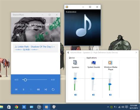 Get A Volume Mixer For Modern Apps In Windows