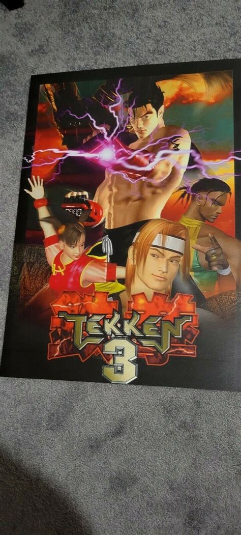 Tekken 3 Arcade Side Art Set 3919798385
