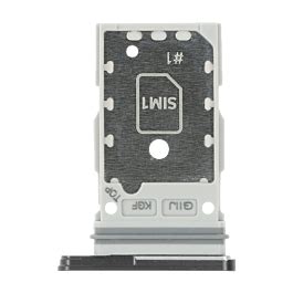 Samsung Galaxy S Fe G Dual Sim Card Tray Black