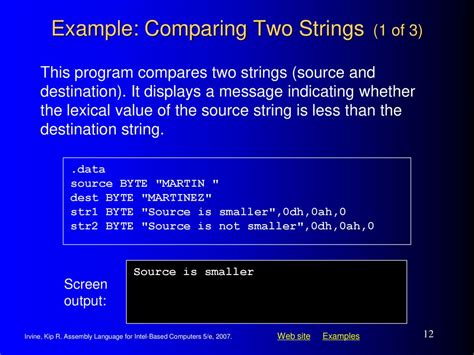 Assembly Language For Intel Based Computers 5th Edition Ppt Download