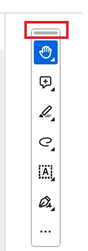 How Do I Moveremove The Quick Actions Toolbar Fro Adobe Product