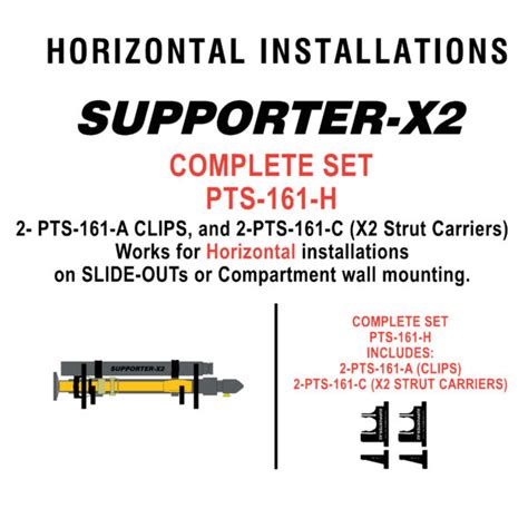 Horizontal Paratech Supporterx2 Mount Polytech America