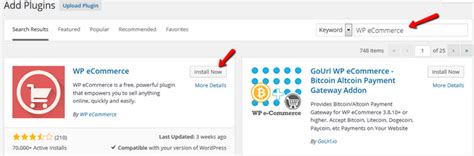 Install WP ECommerce WP ECommerce Tutorial FastComet