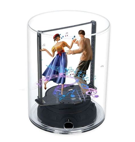 3d 홀로그램 팬 Wifi 프로젝터 홀로그램 광고 팬 39인치 투명 커버와 160개 Led 32gb 티몬